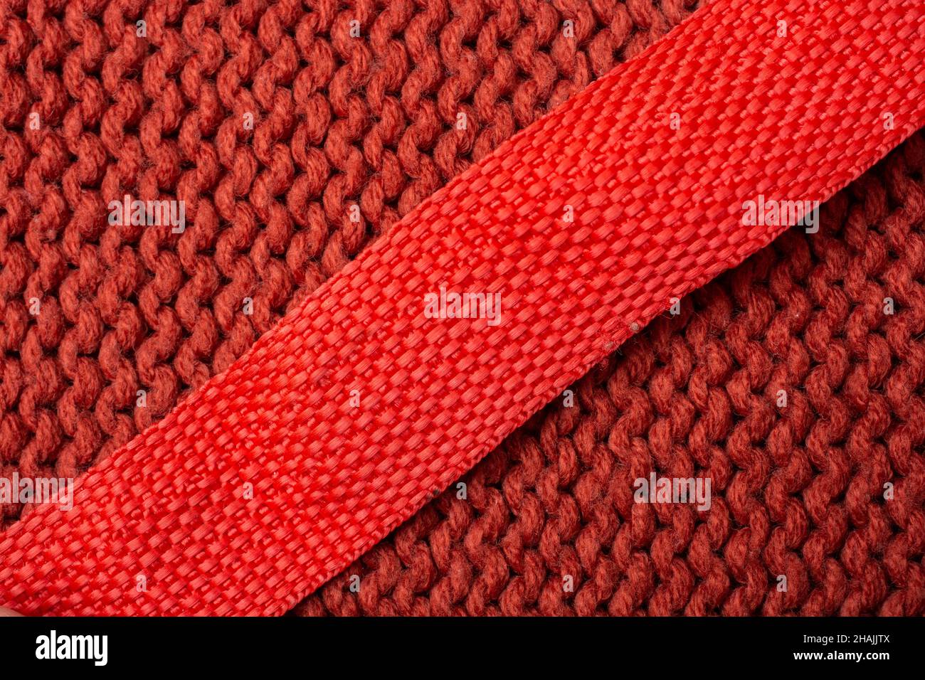 Fabric woven canvas texture close up Stock Photo - Alamy
