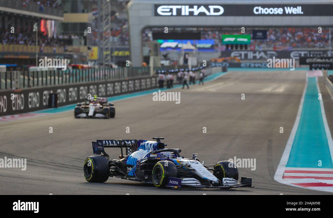 Yas Marina Circuit, Yas Island, 12 December 2021 George Russell (GBR ...