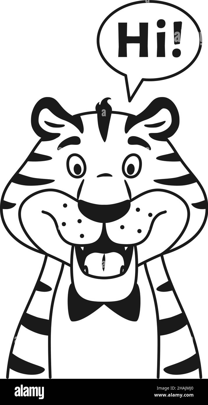 Kid chatting Black and White Stock Photos & Images - Alamy