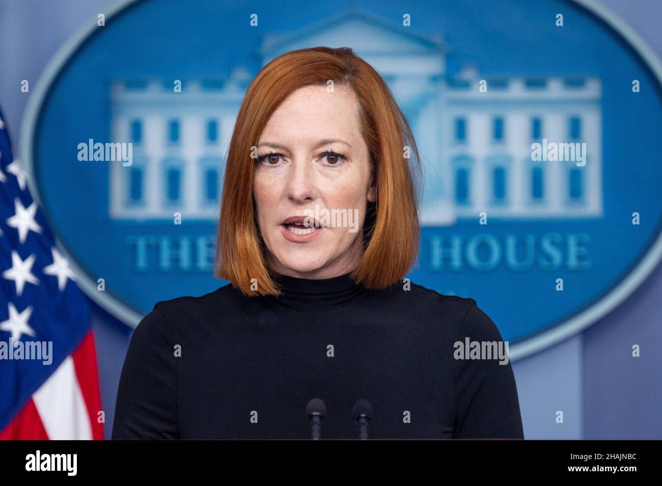 December 13, 2021 - Washington, DC, United States: White House Press ...
