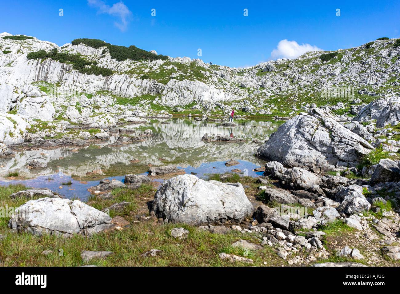 Beautiful Triglav Lake Valley in Triglav National Park in Slovenian ...