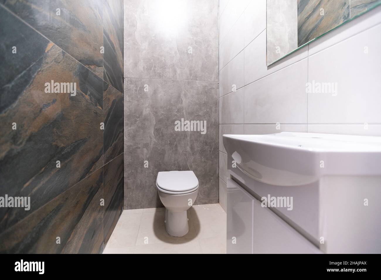 High rise toilet hi-res stock photography and images - Alamy
