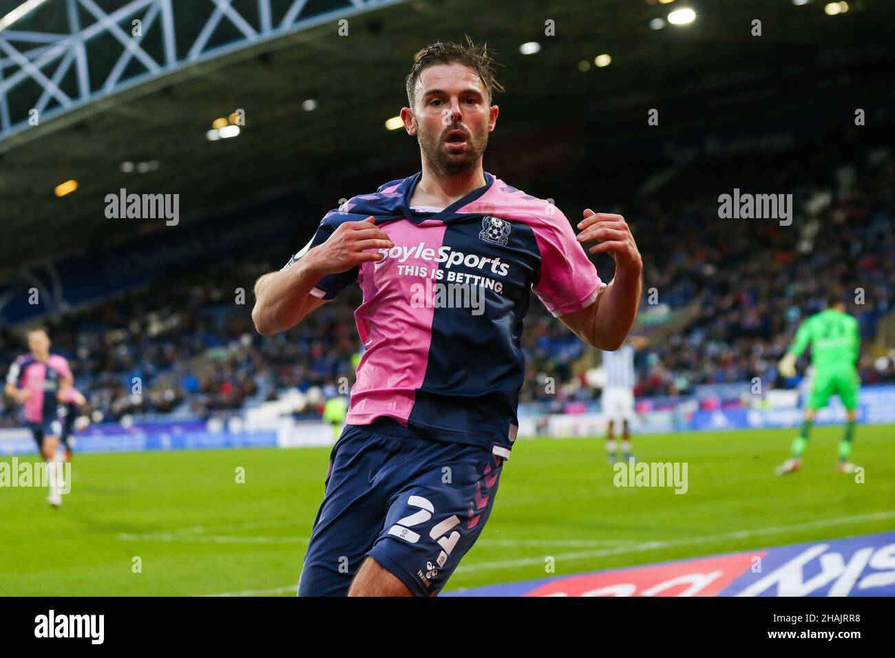 Coventry City's Matt Godden celebrates scoring during the Sky Bet ...