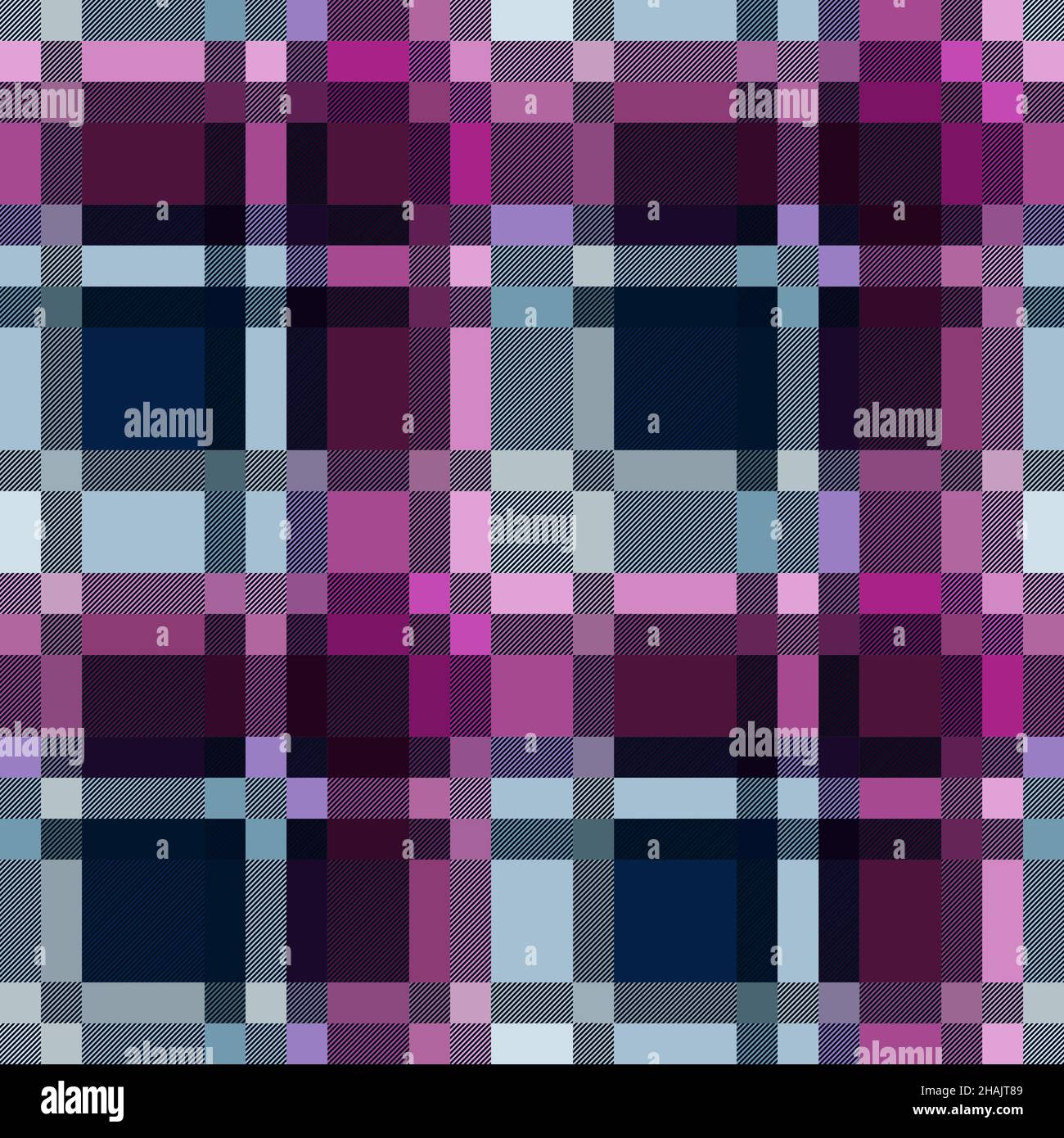 Motley seamless rectangular vector pattern as a tartan plaid mainly ...