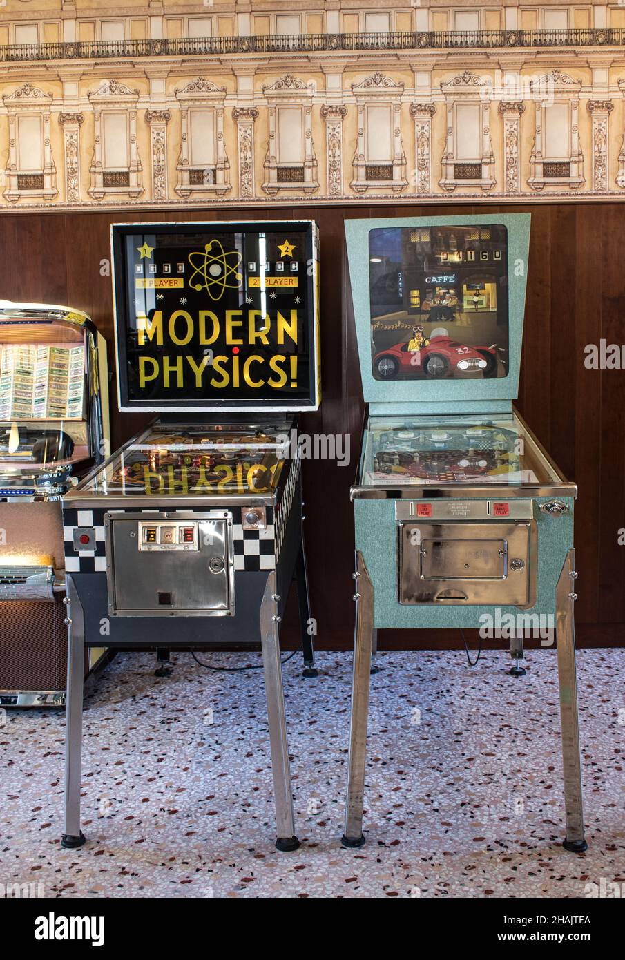 Milan, Italy: Interiors of Bar Luce, designed by Us director Wes ...