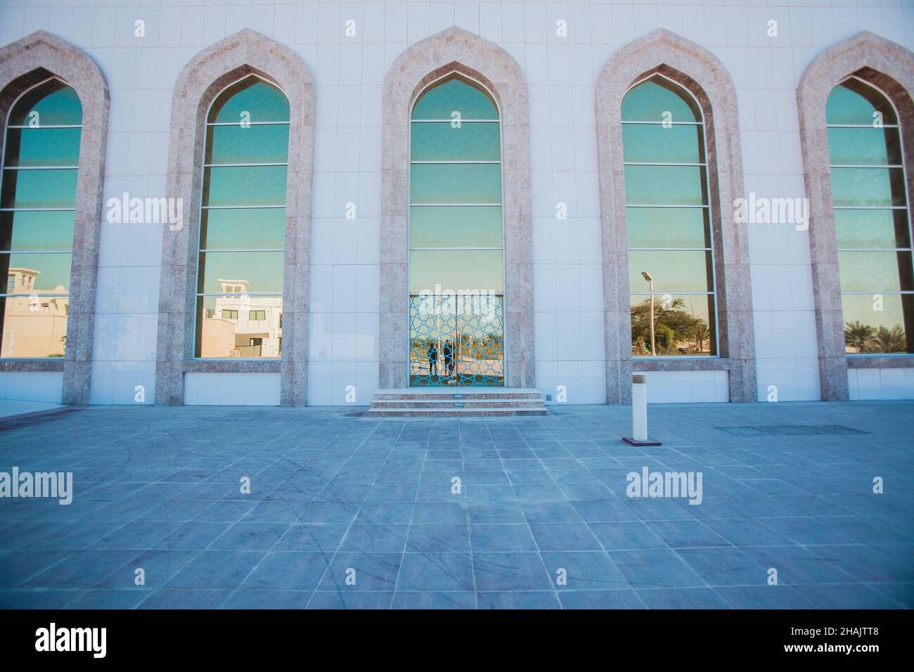 The Salman bin Hamad Mosque in Bahrain Stock Photo - Alamy