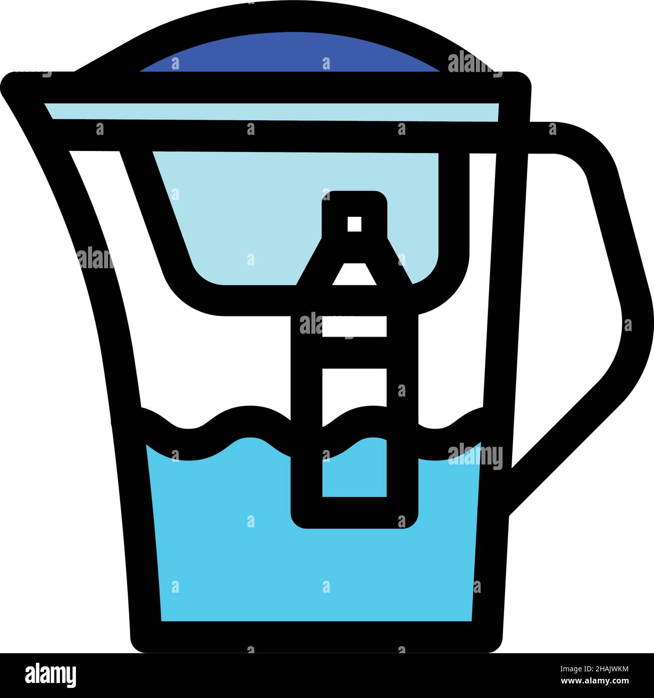 Home filter jug icon Stock Vector Images - Alamy