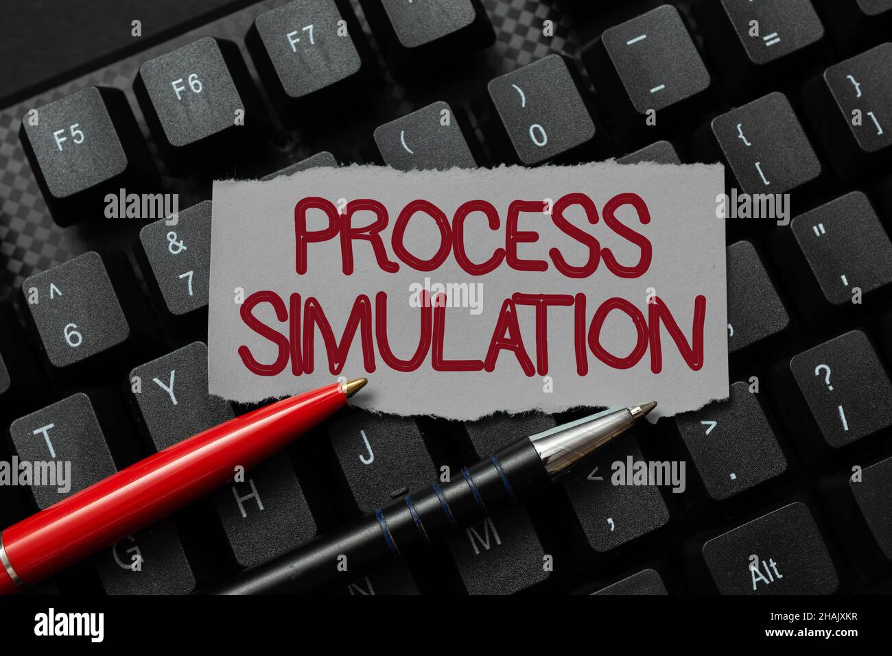 Conceptual display Process Simulation. Word for Technical Representation Fabricated Study of a ...