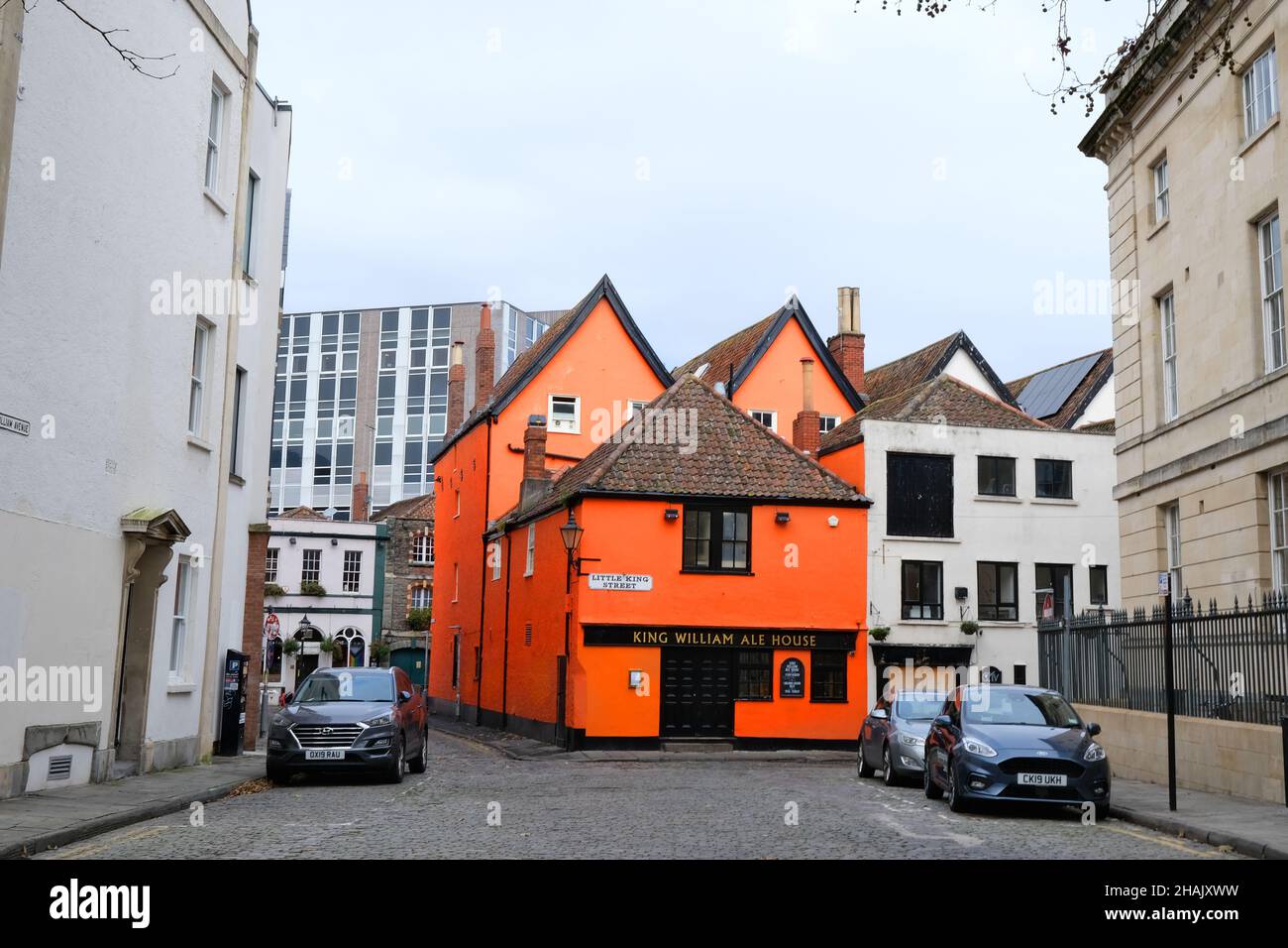 December 2021 - King William Ale House pub in central Bristol, England ...