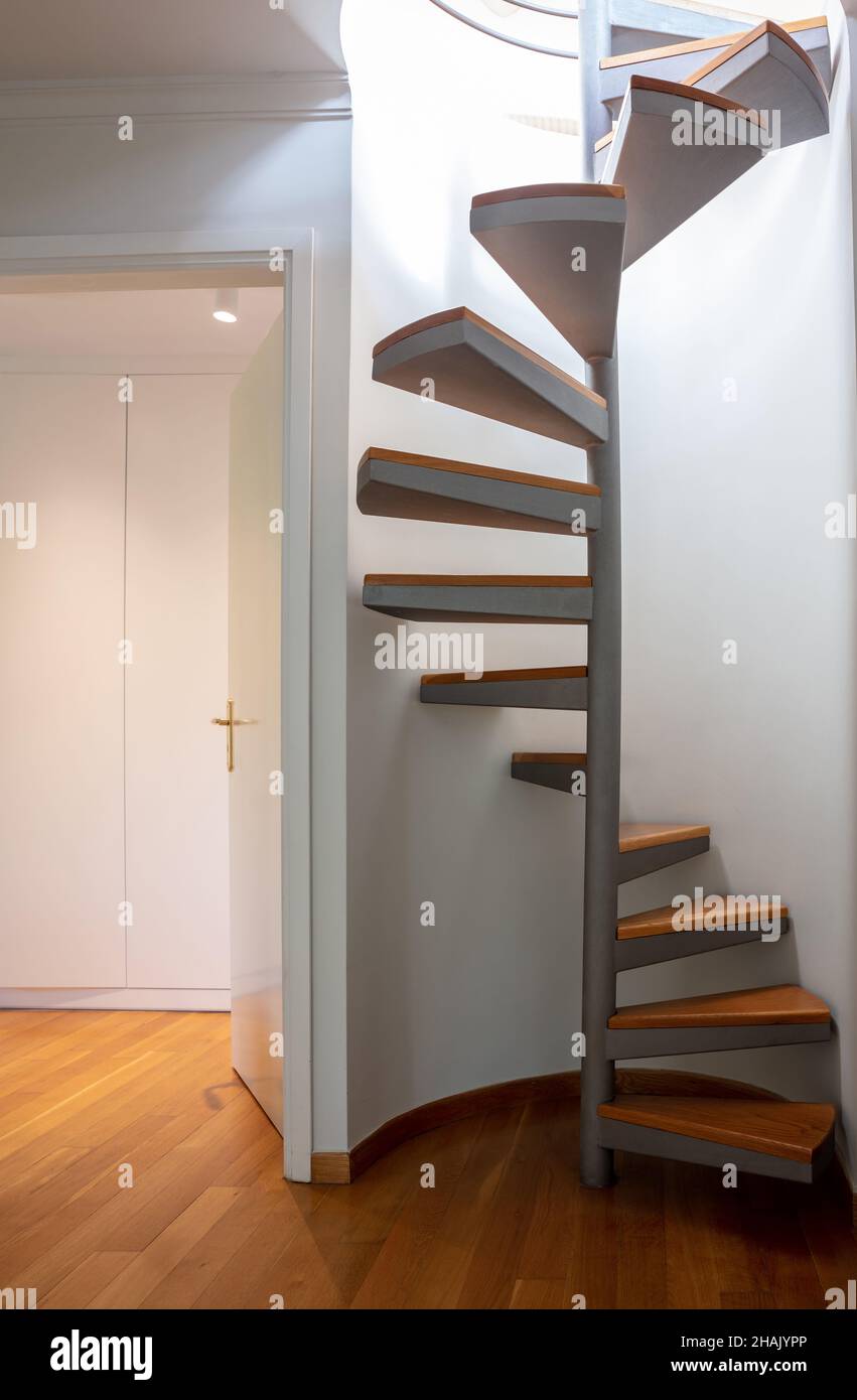 Vertical interior inside step ladder architecture hi-res stock ...