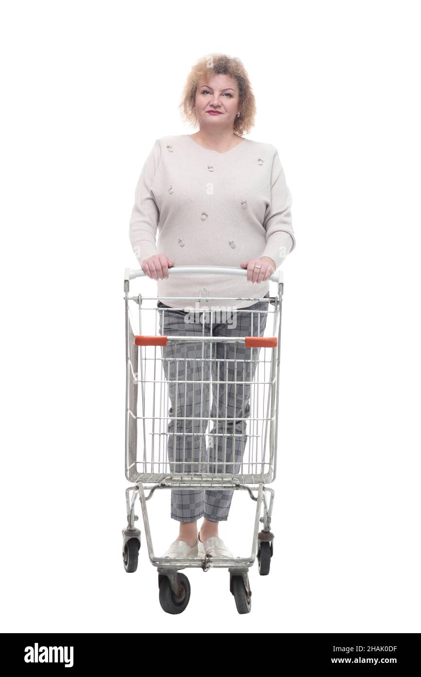Beautiful blonde shopping cart hi-res stock photography and images - Alamy