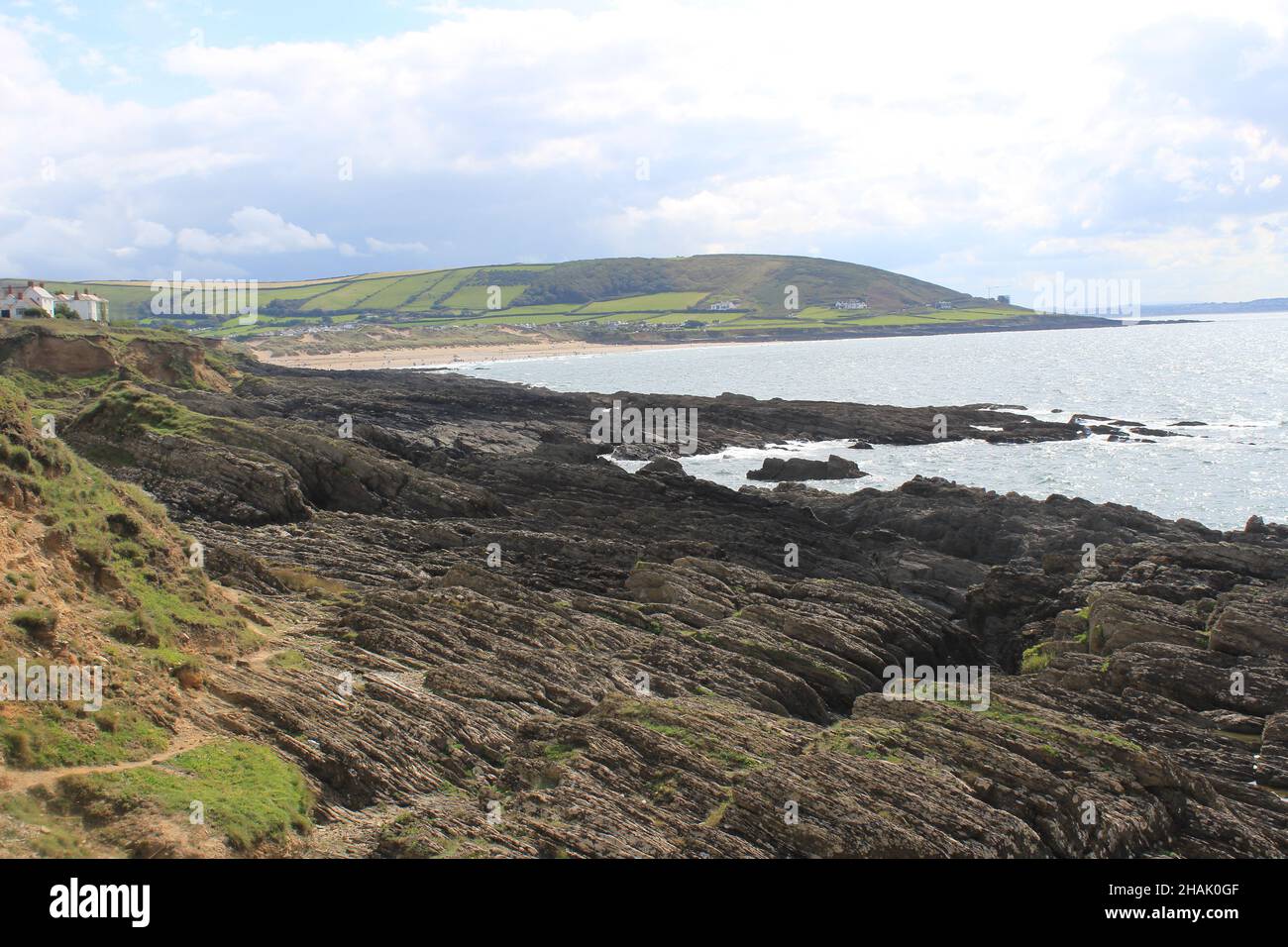 North Devon AONB Braunton UK Stock Photo - Alamy