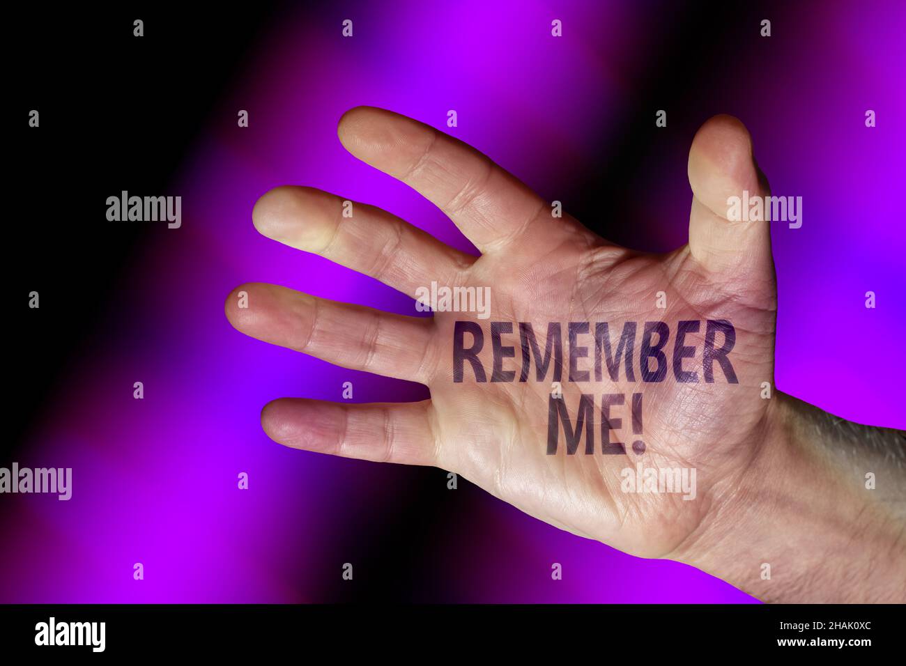 Remember exclamation mark hi-res stock photography and images - Alamy