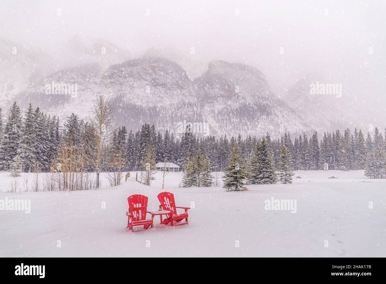 Banff national park weather hi-res stock photography and images - Alamy