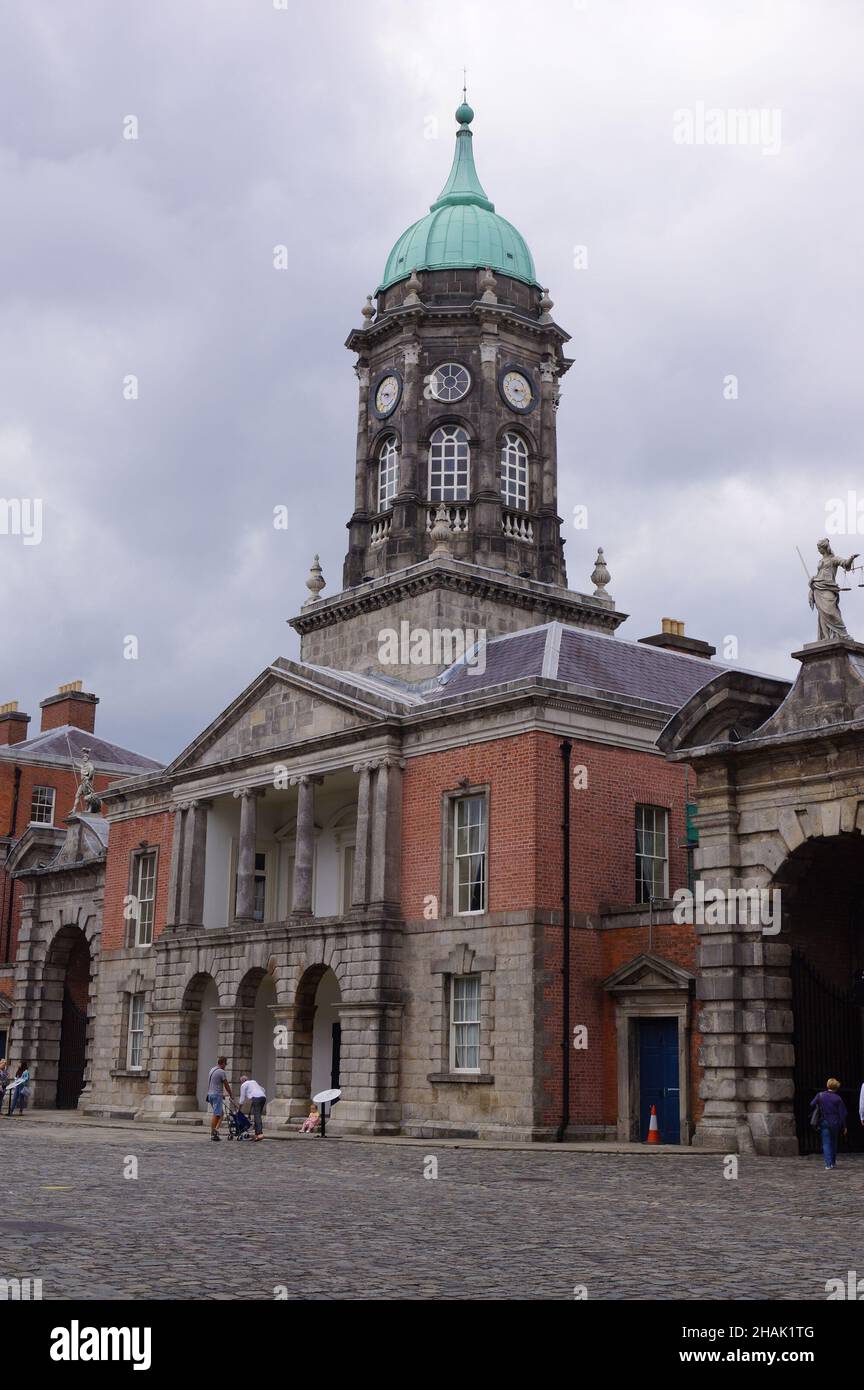 A view of Badford Hall in Dublin Castle. Dublin, Republic of Ireland ...