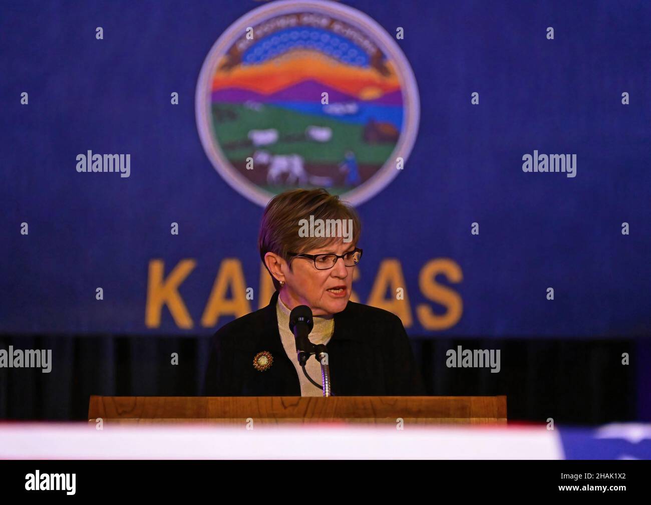 Laura kelly of kansas hi-res stock photography and images - Alamy