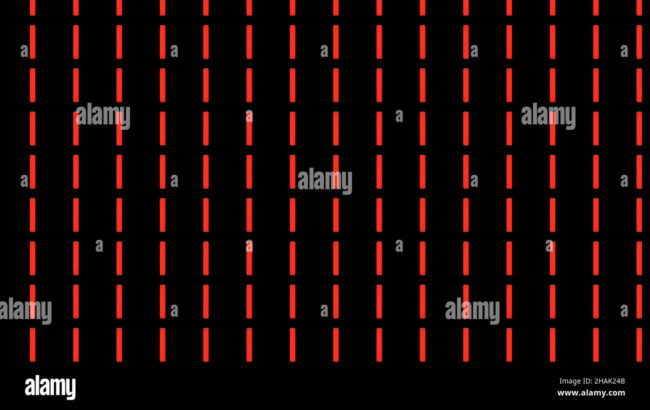 Abstract animation of vertical multicolored lines appearing and ...