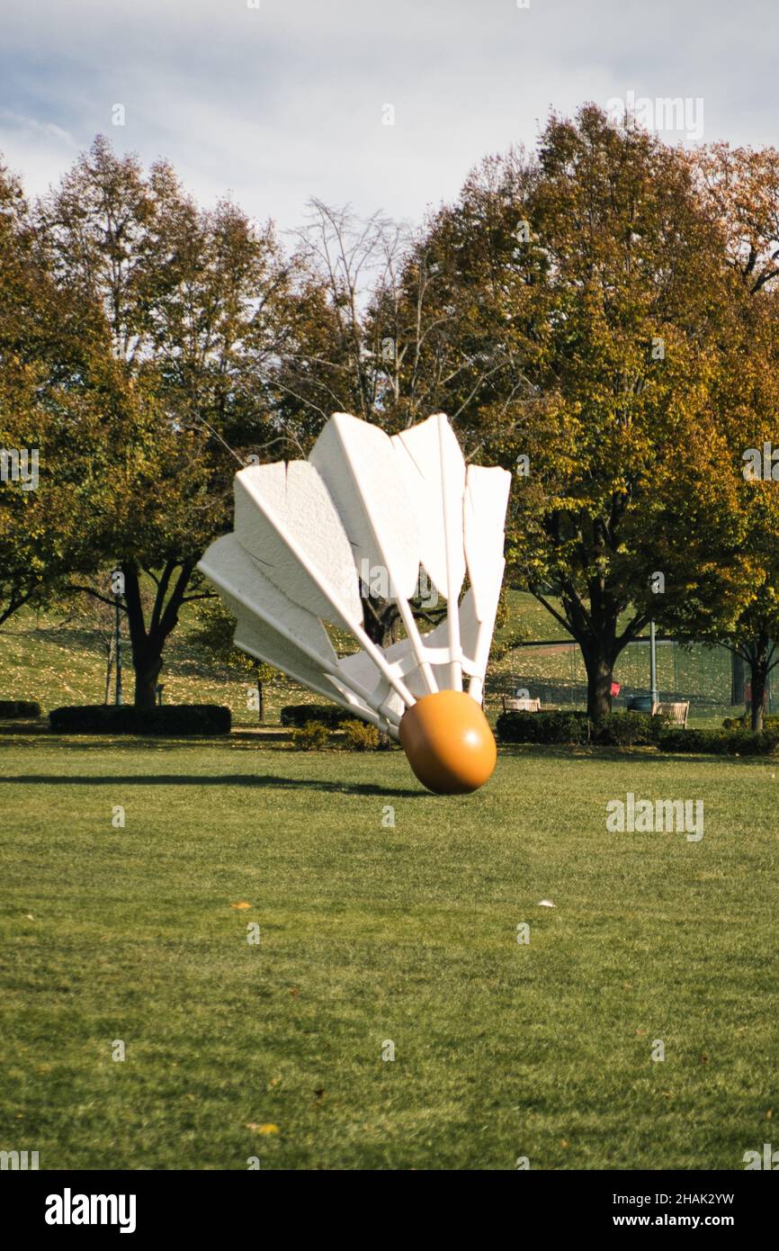KANSAS CITY, UNITED STATES - Nov 07, 2021: A vertical shot of a ...