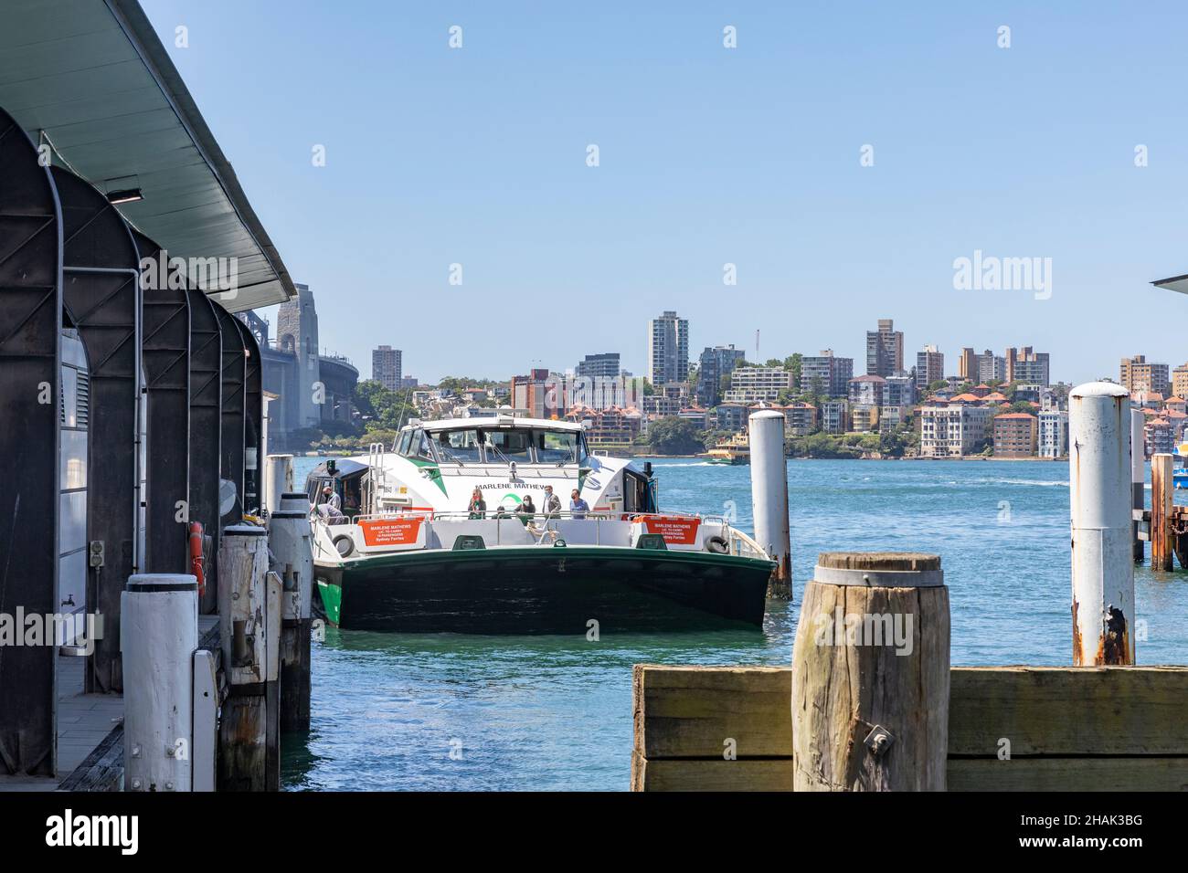 Sydney supercat class ferry the MV Marlene Mathews introduced into ...