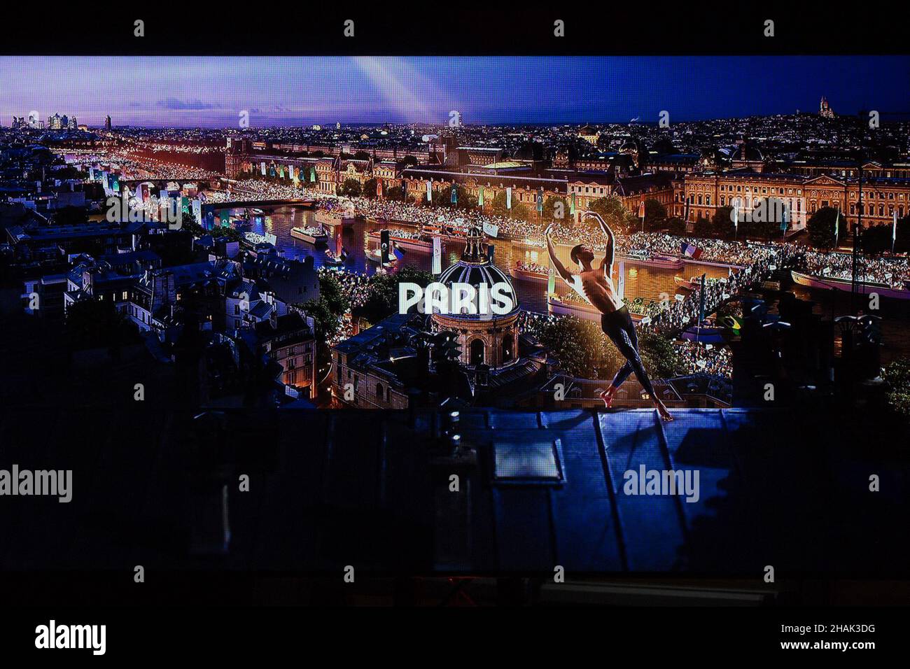 Press conference to present the ceremony of the Paris 2024 Olympic ...