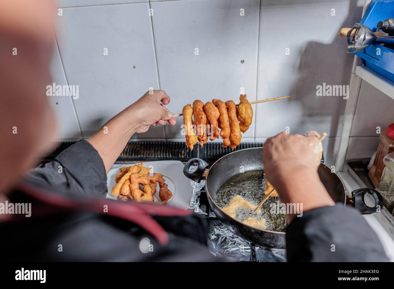 Peruvian senior latin chef in hi-res stock photography and images - Alamy
