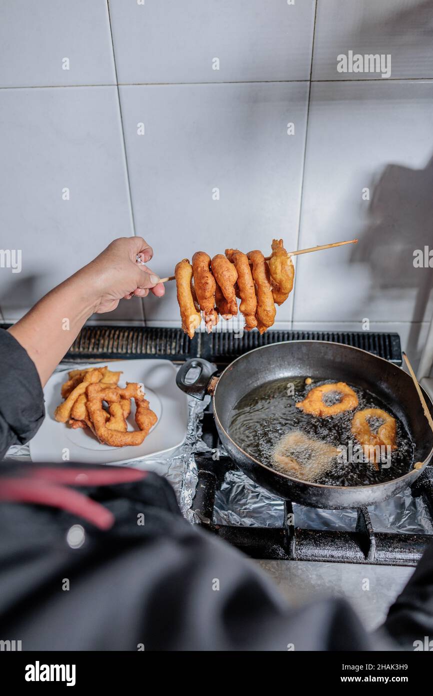 Peruvian senior latin chef in hi-res stock photography and images - Alamy
