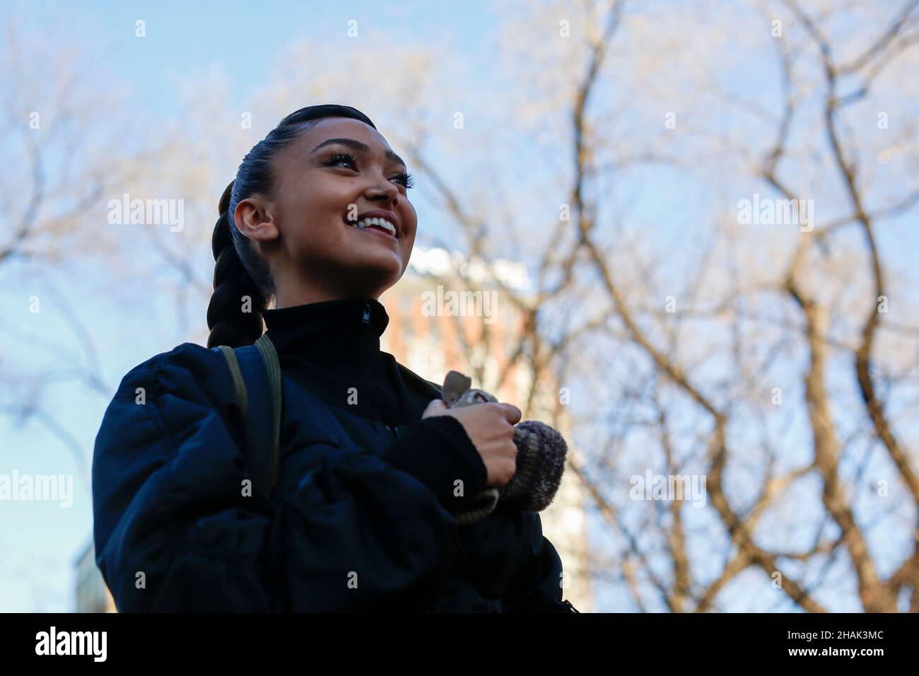 New York, New York, USA. 13th Dec 2021. British pop-star Joy Crookes ...