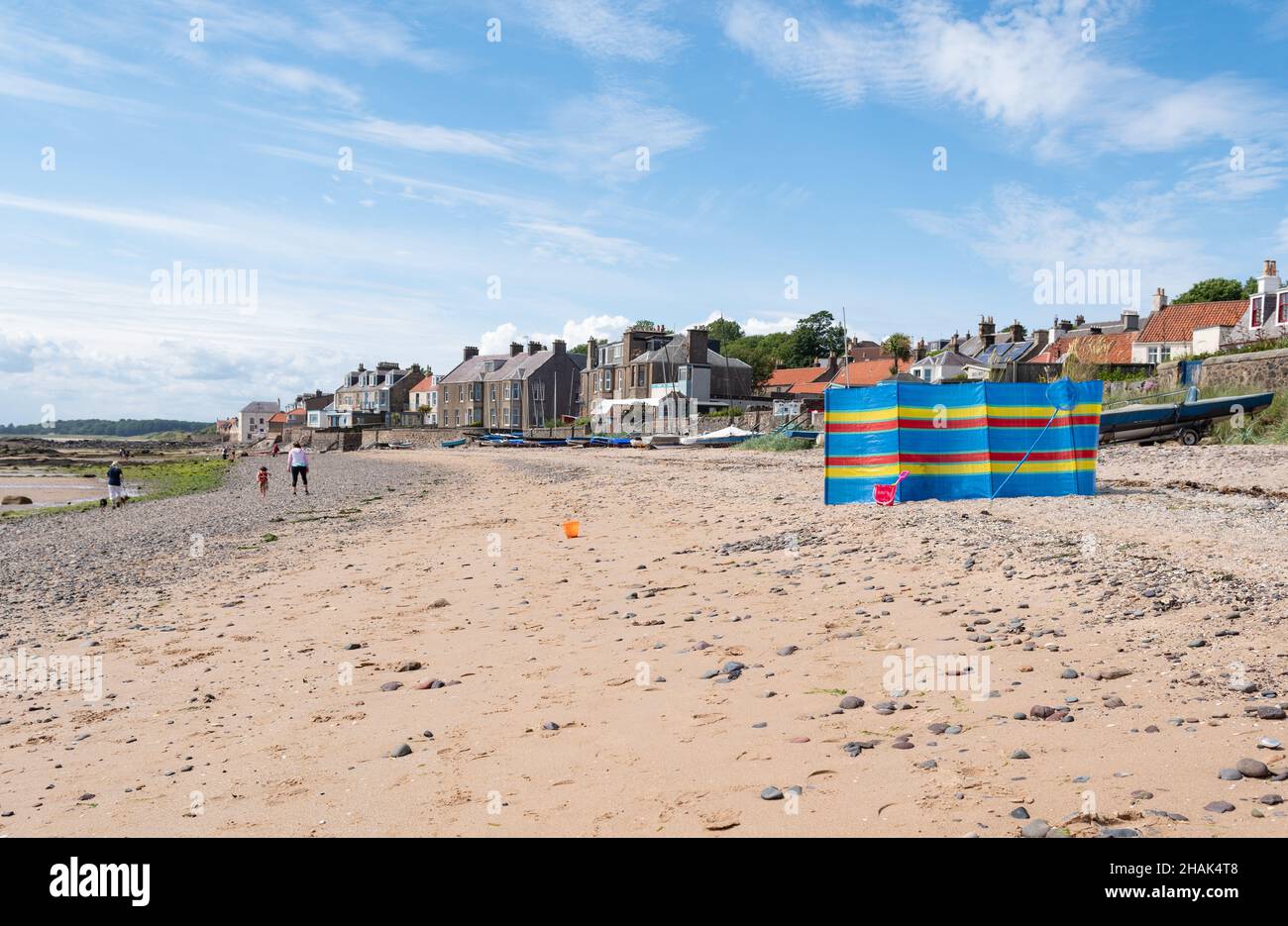 Lower Largo beach, Fife, Scotland, UK Stock Photo - Alamy