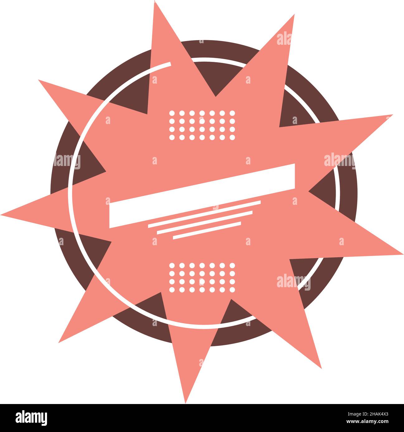 star sticker template Stock Vector Image & Art - Alamy