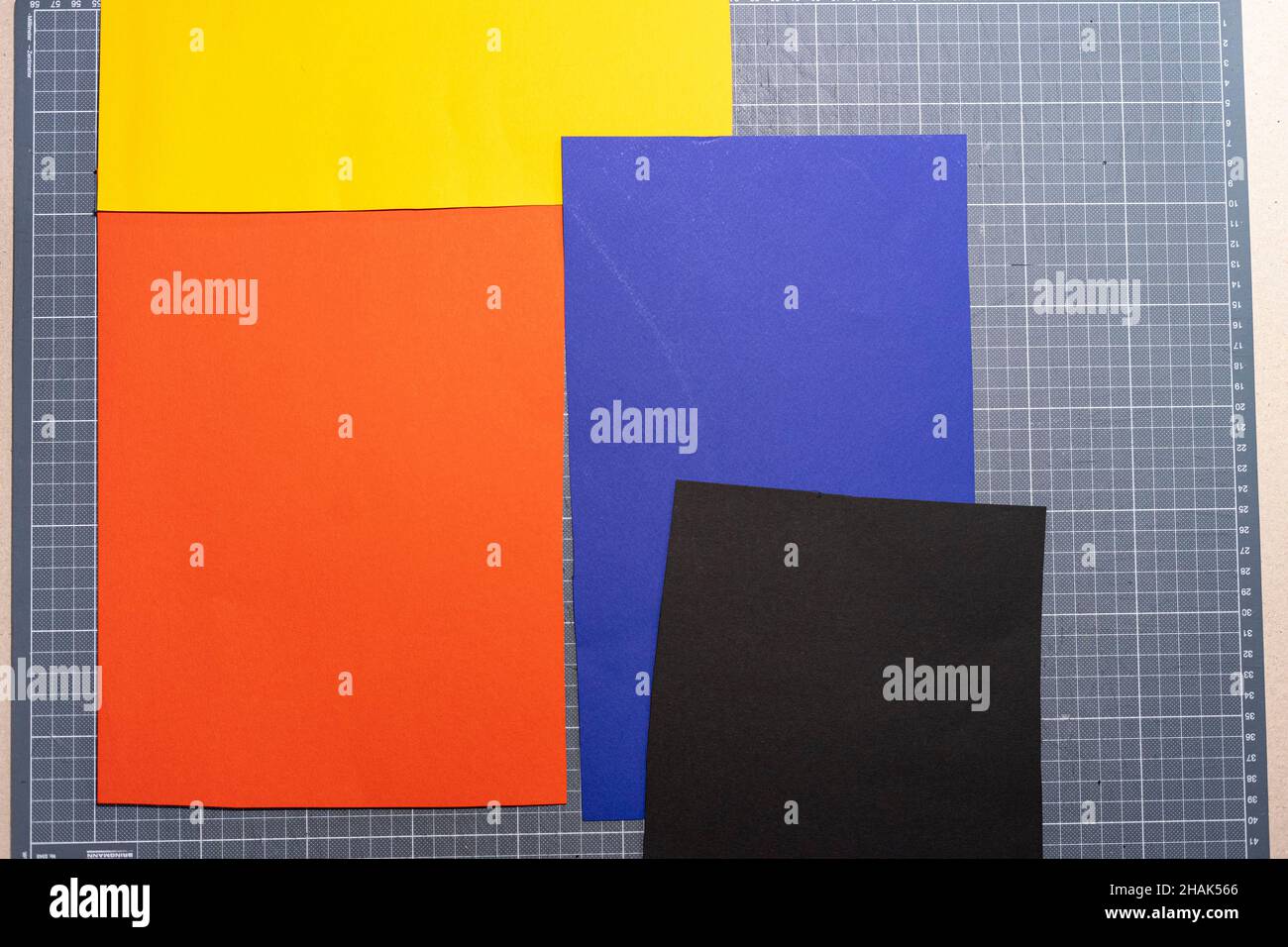 Different colored paper for background Stock Photo - Alamy