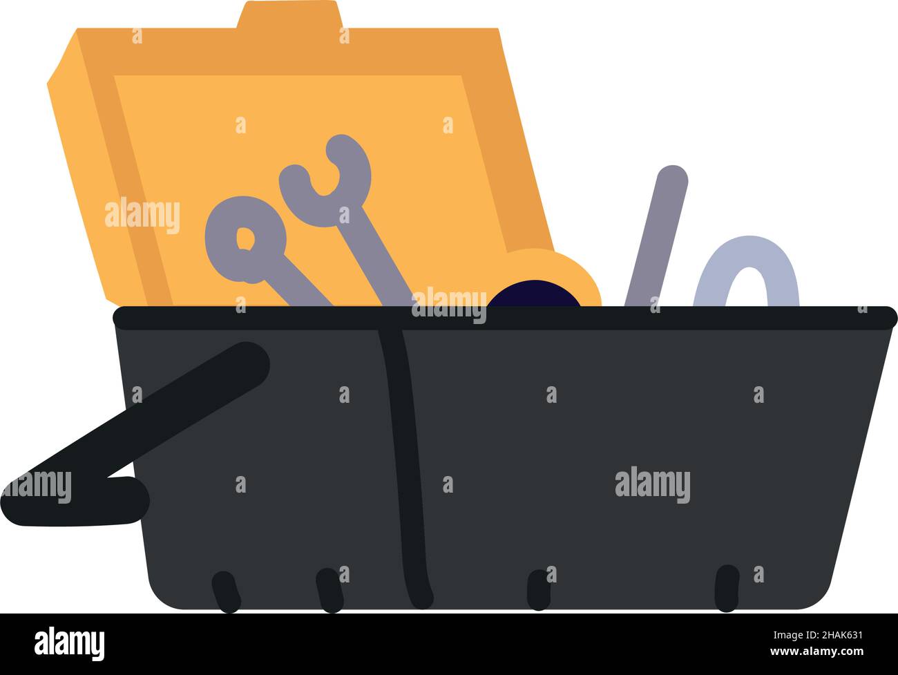 toolbox with tools Stock Vector Image & Art - Alamy