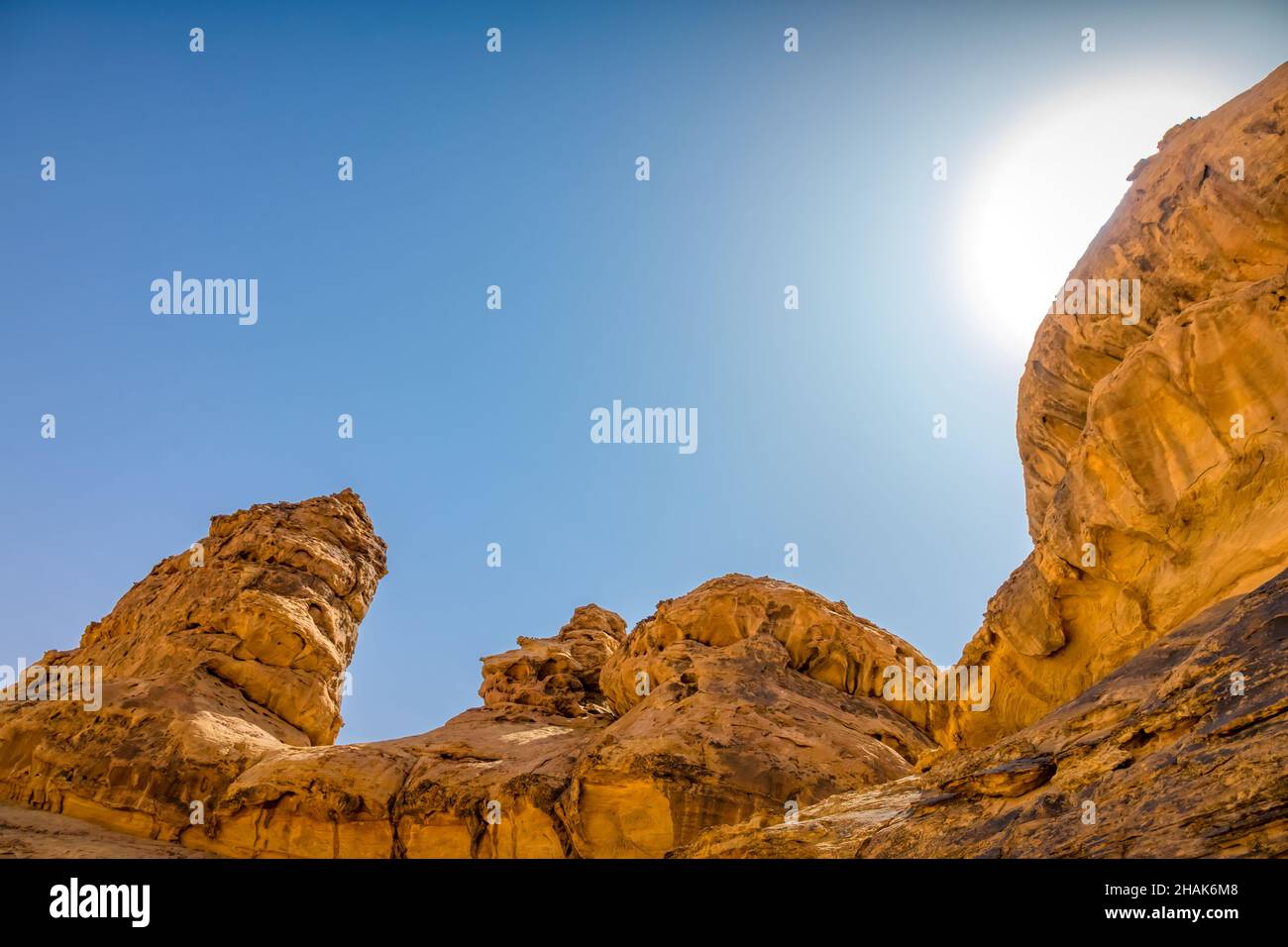 Landscape at Jabal Umm Sanman, Jubbah Saudi Arabia, at the Hail Region ...