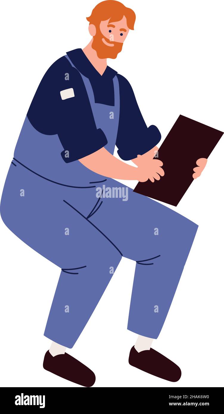 Inspector clipboard Stock Vector Images - Alamy