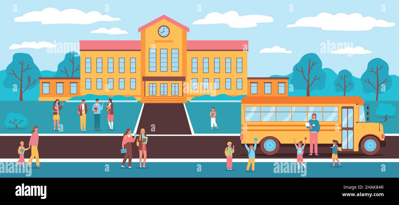 Bus stands Stock Vector Images - Alamy