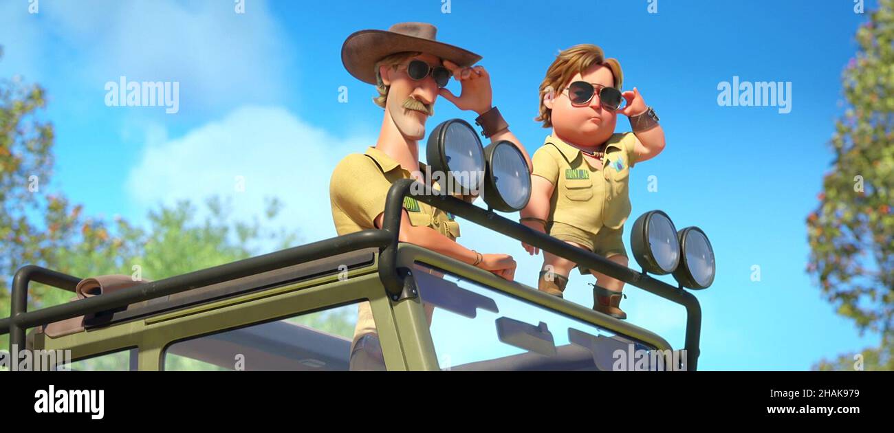 BACK TO THE OUTBACK, from left: Chaz Hunt (voice: Eric Bana), Chazzie ...