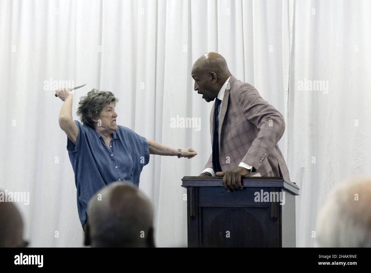 HORROR NOIRE, from left: Cindy Karr, Tony Todd, segment: Fugue State ...