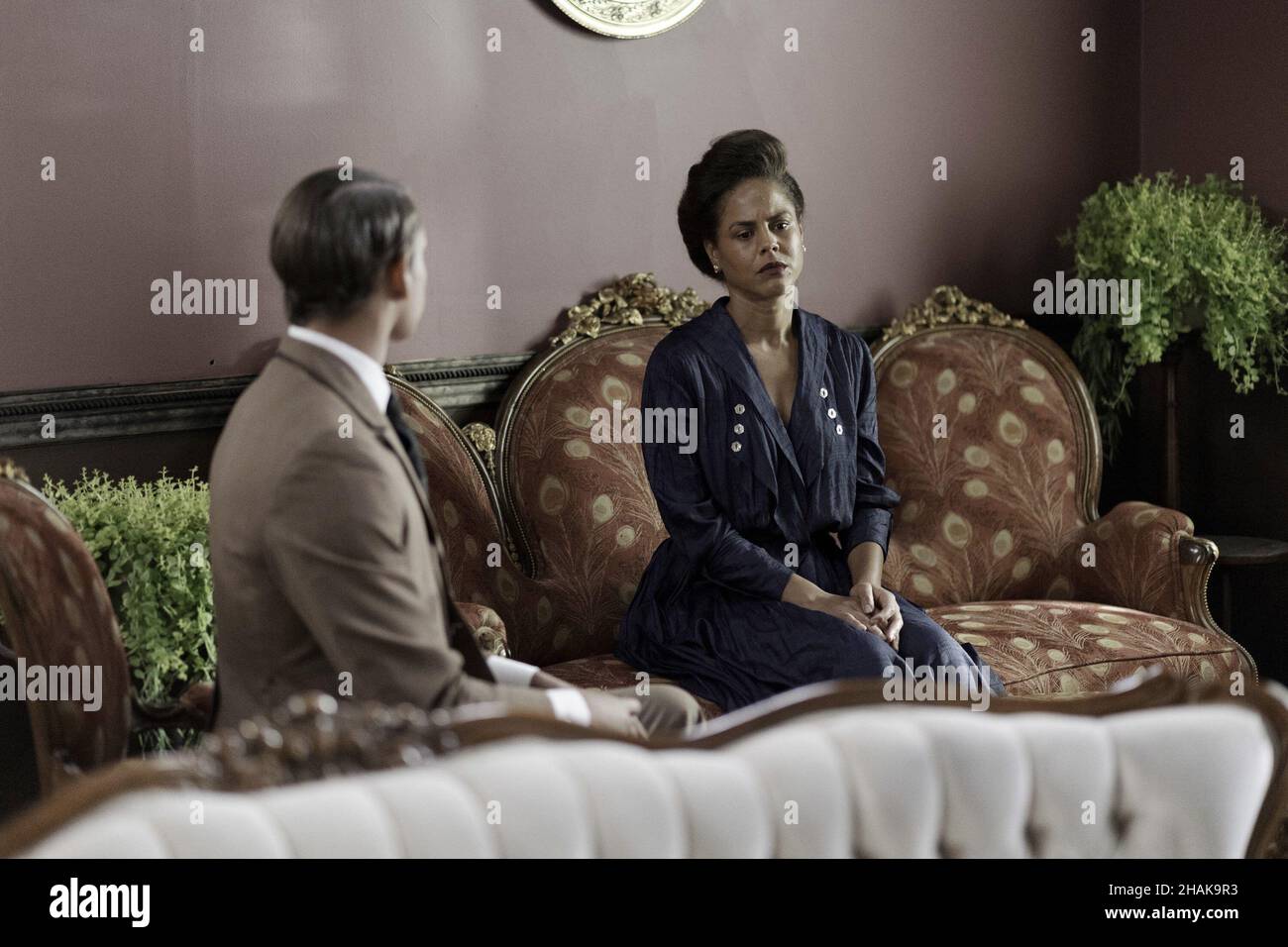 HORROR NOIRE, from left: Tyriq Withers, Lenora Crichlow, segment ...