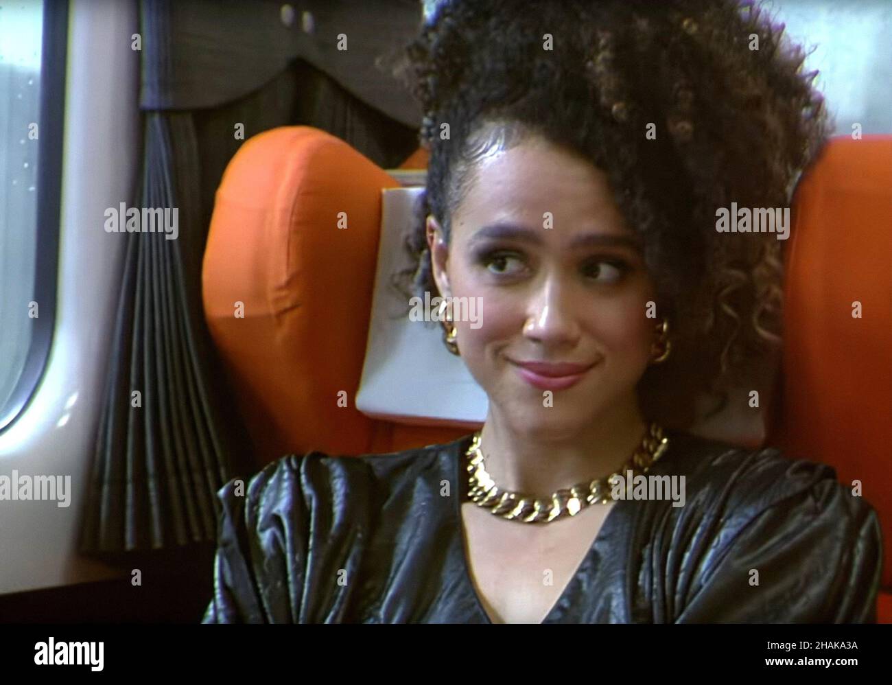 LAST TRAIN TO CHRISTMAS, Nathalie Emmanuel, 2021. © Sky Cinema ...