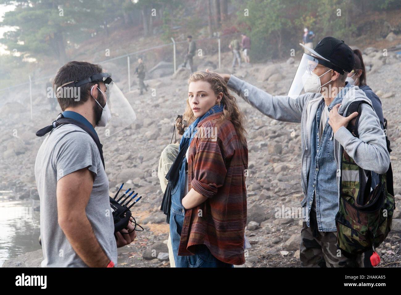 MOTHER/ANDROID, director Mattson Tomlin (left), Chloe Grace Moretz ...