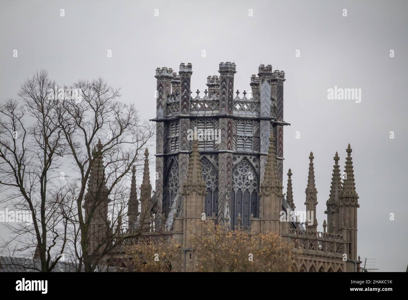 Octagon tower ely cathedral hi-res stock photography and images - Alamy