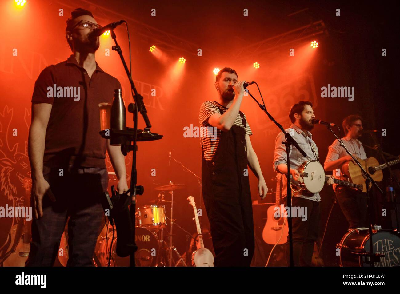 (L-R) Dave Robinson, Jonathan "JD" Darley, Andy Fields and Robbie ...