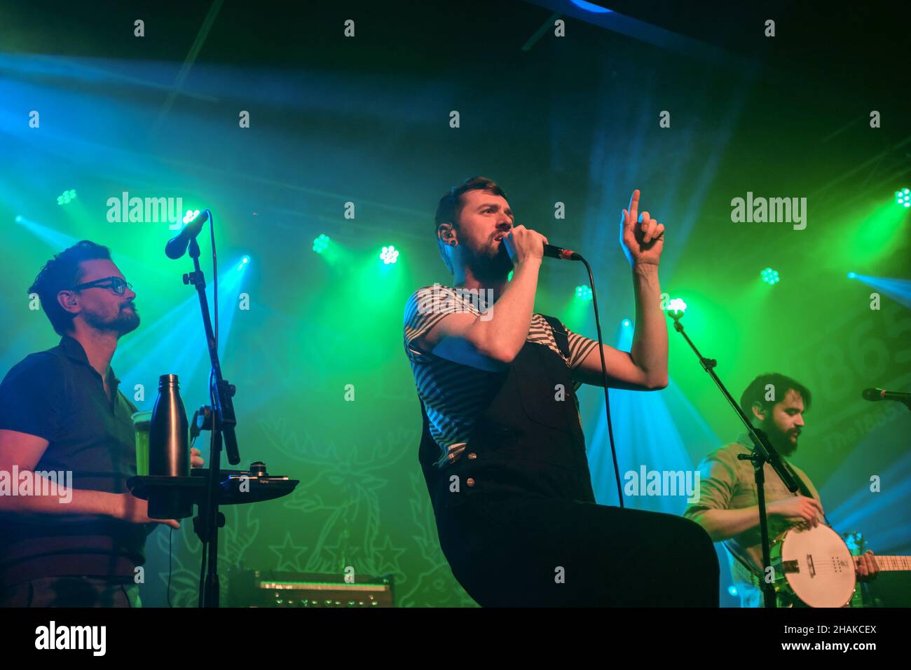 (L-R) Dave Robinson, Jonathan "JD" Darley, and Andy Fields with British ...