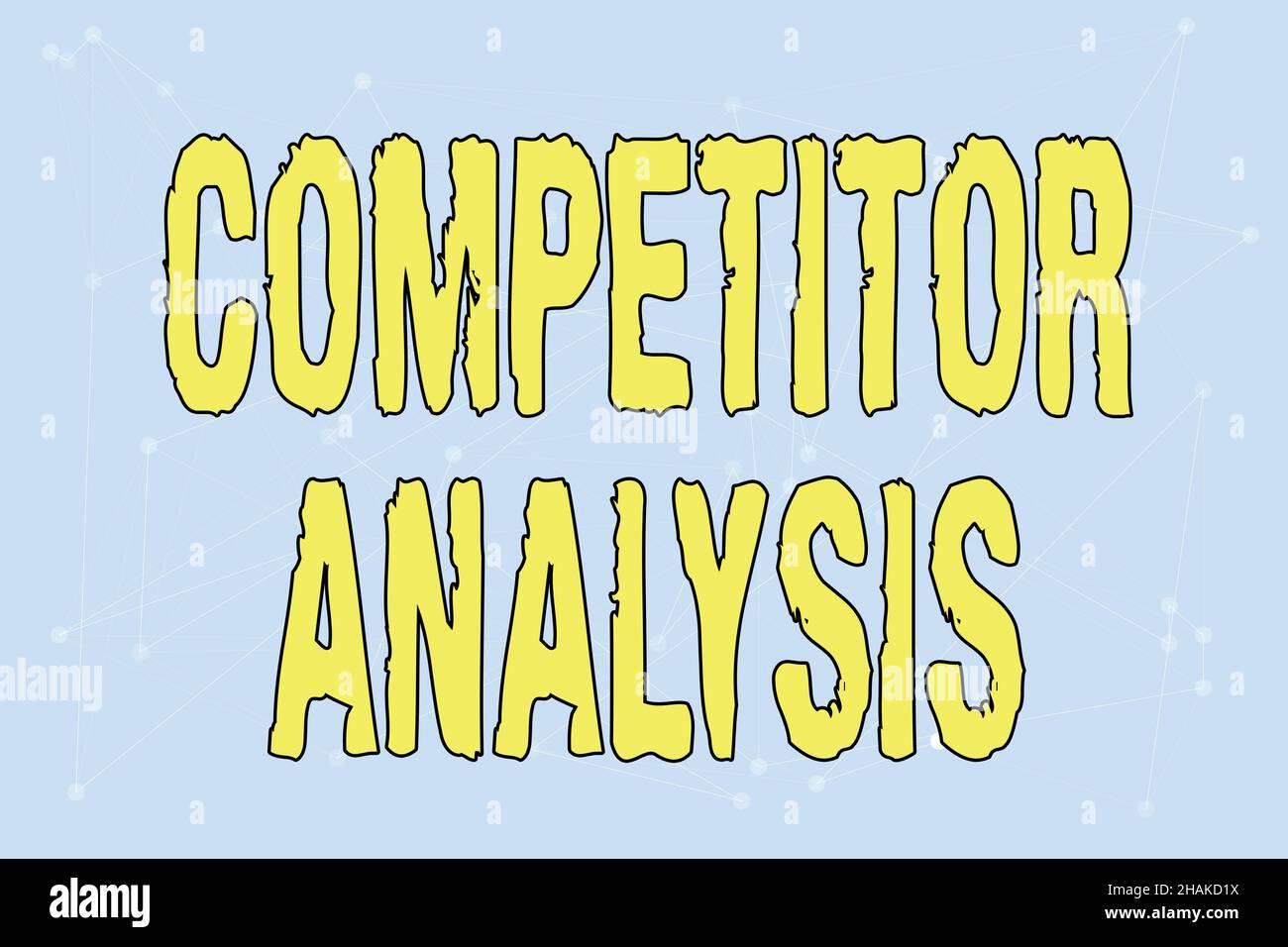 Sign displaying Competitor Analysis. Internet Concept Determine the ...