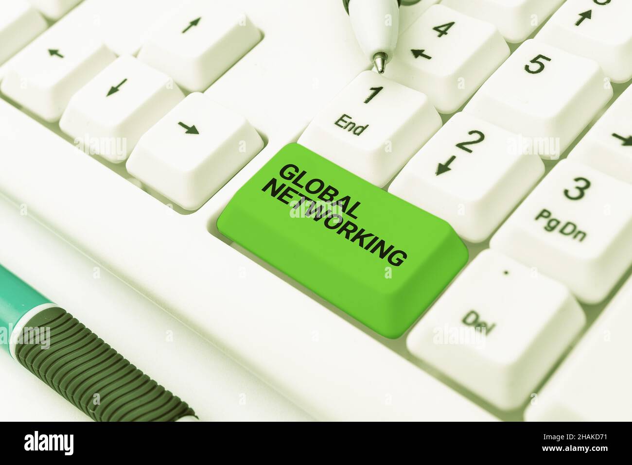 Text sign showing Global Networking. Word Written on Communication ...