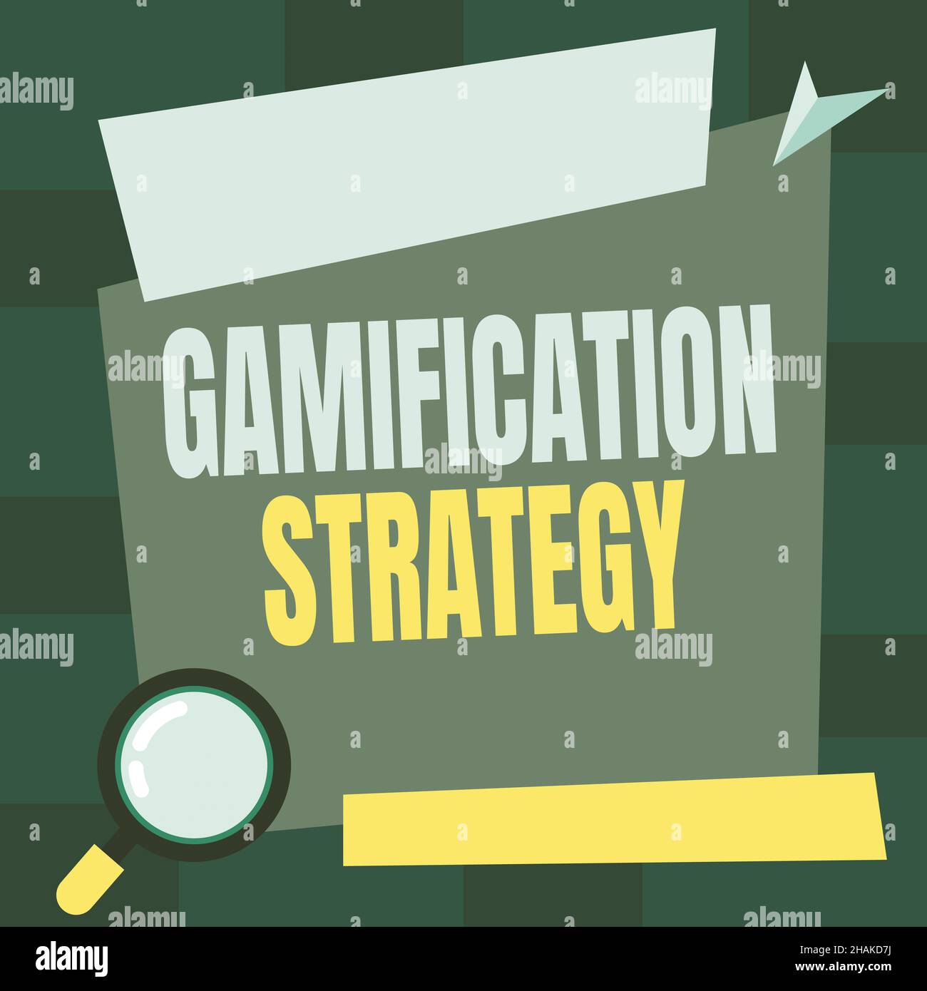 Text showing inspiration Gamification Strategy. Business showcase use ...