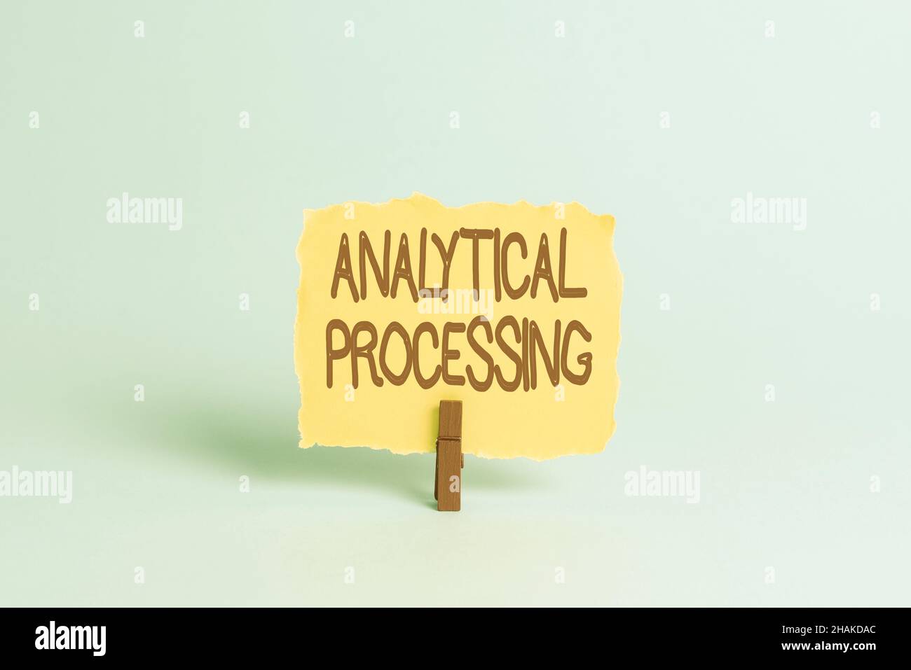 Text sign showing Analytical Processing. Business showcase easily View Write Reports Data Mining ...