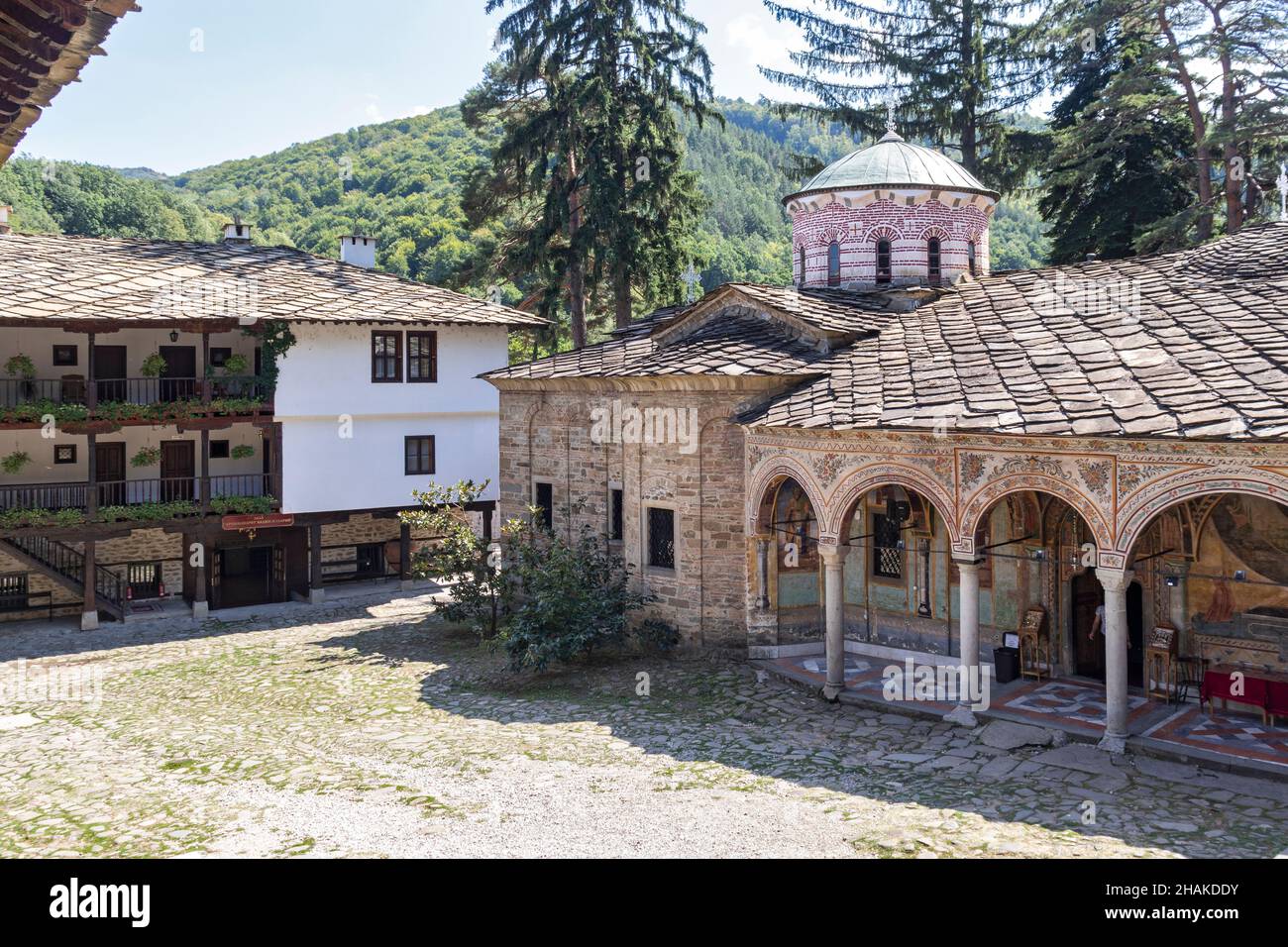ORESHAK, BULGARIA - AUGUST 31, 2021: Medieval Troyan Monastery of ...