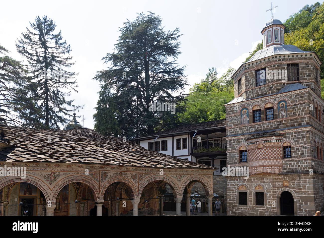 ORESHAK, BULGARIA - AUGUST 31, 2021: Medieval Troyan Monastery of ...