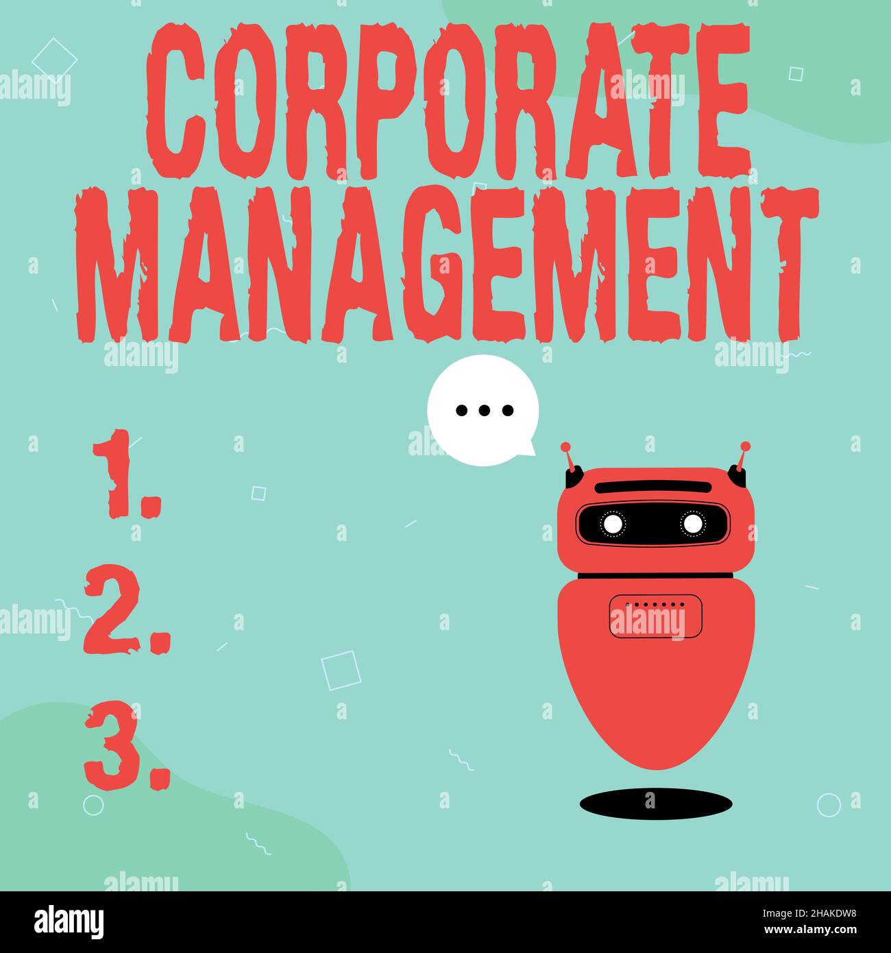 Sign displaying Corporate Management. Concept meaning all Levels of ...