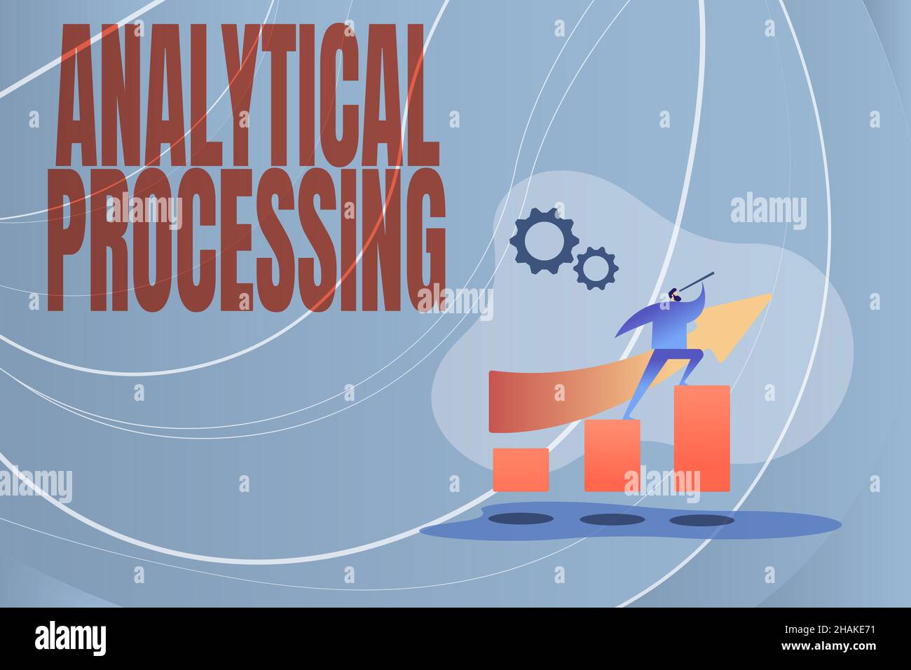 Writing displaying text Analytical Processing. Internet Concept easily View Write Reports Data ...